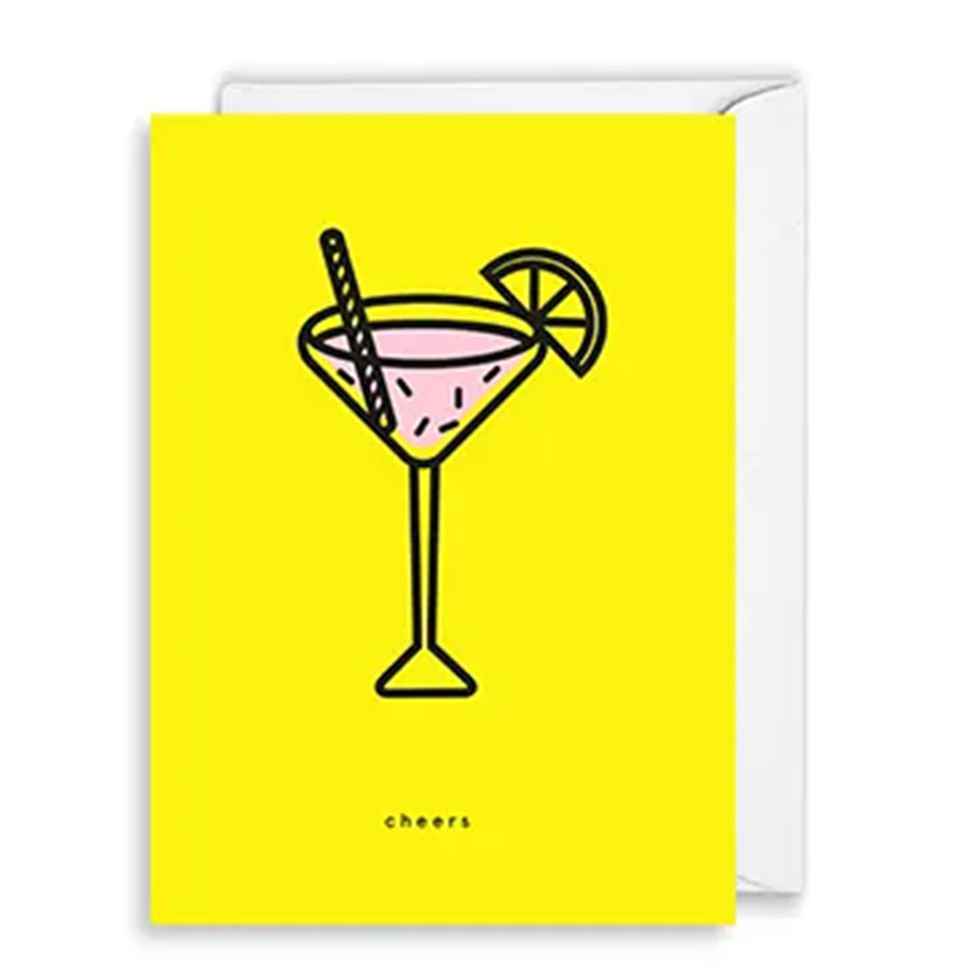 "Cheers" Congratulations Card